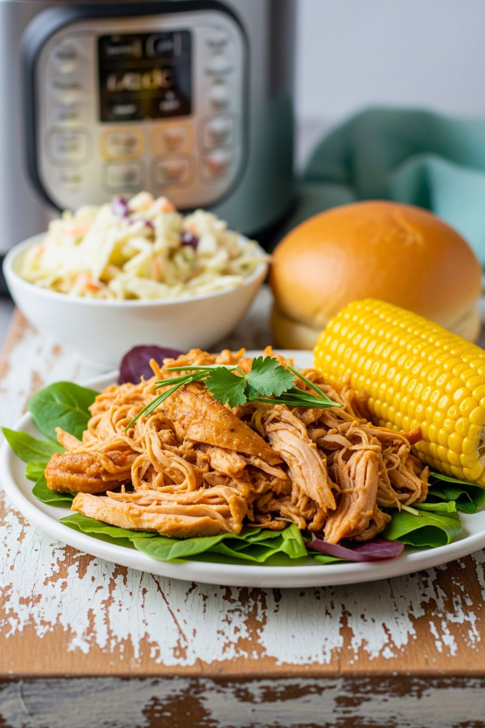 Instant Pot Pulled Chicken Recipe | Quick, Juicy & Perfect For Meal Prep