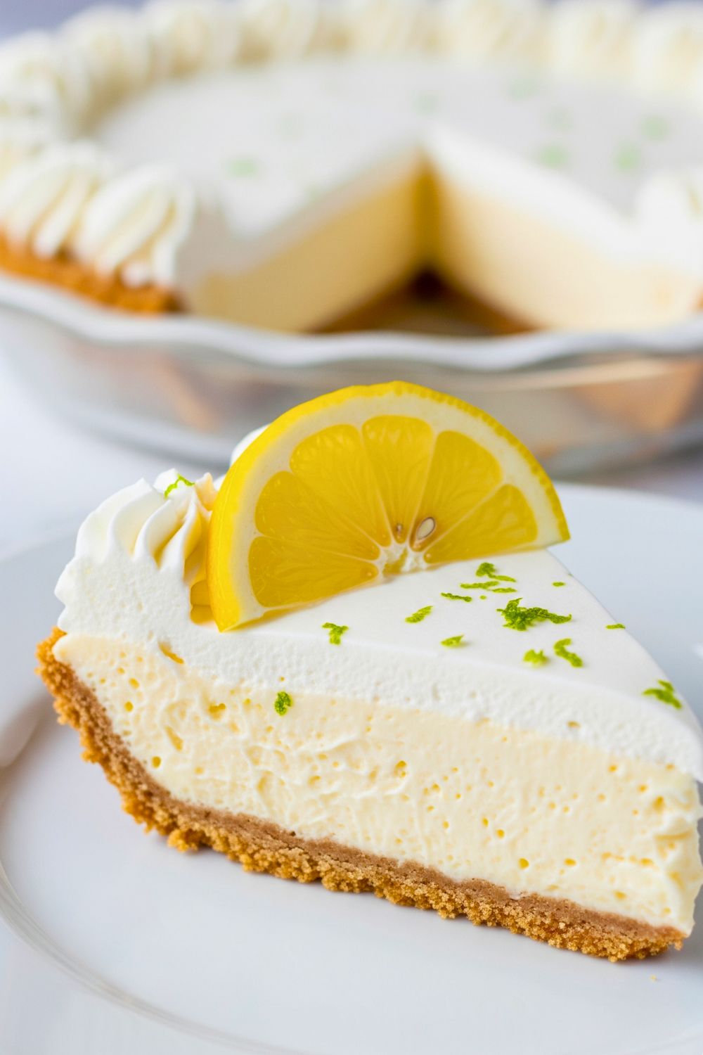No-Bake Lemon Icebox Pie Recipe | Easy Summer Dessert [15 Minute]